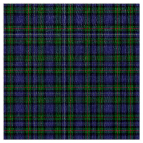 Clan Robertson Tartan Fabric | Zazzle