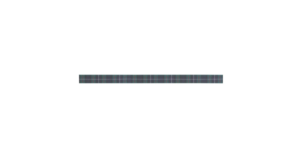 Robertson Modern Tartan Ribbon | Zazzle
