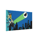 Robin And Batman Climb Canvas Print | Zazzle
