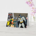 Robin And Batman Handshake Card | Zazzle
