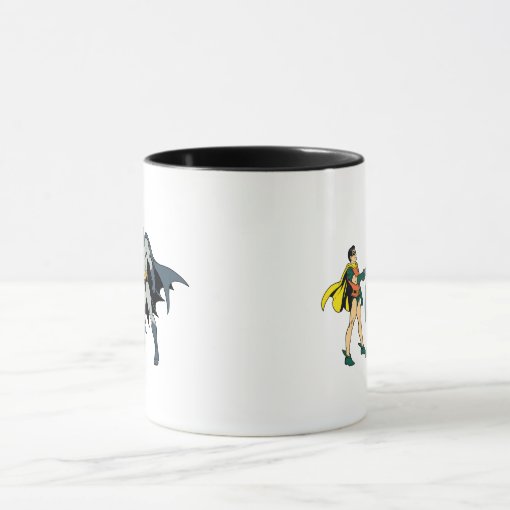 Robin And Batman Handshake Mug | Zazzle