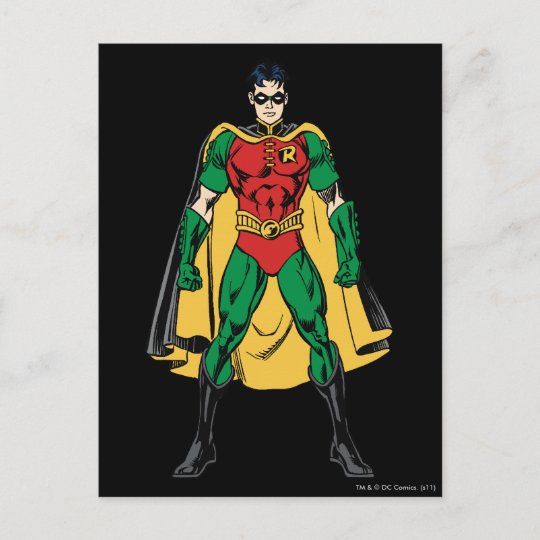 Robin Classic Stance Postcard | Zazzle.com