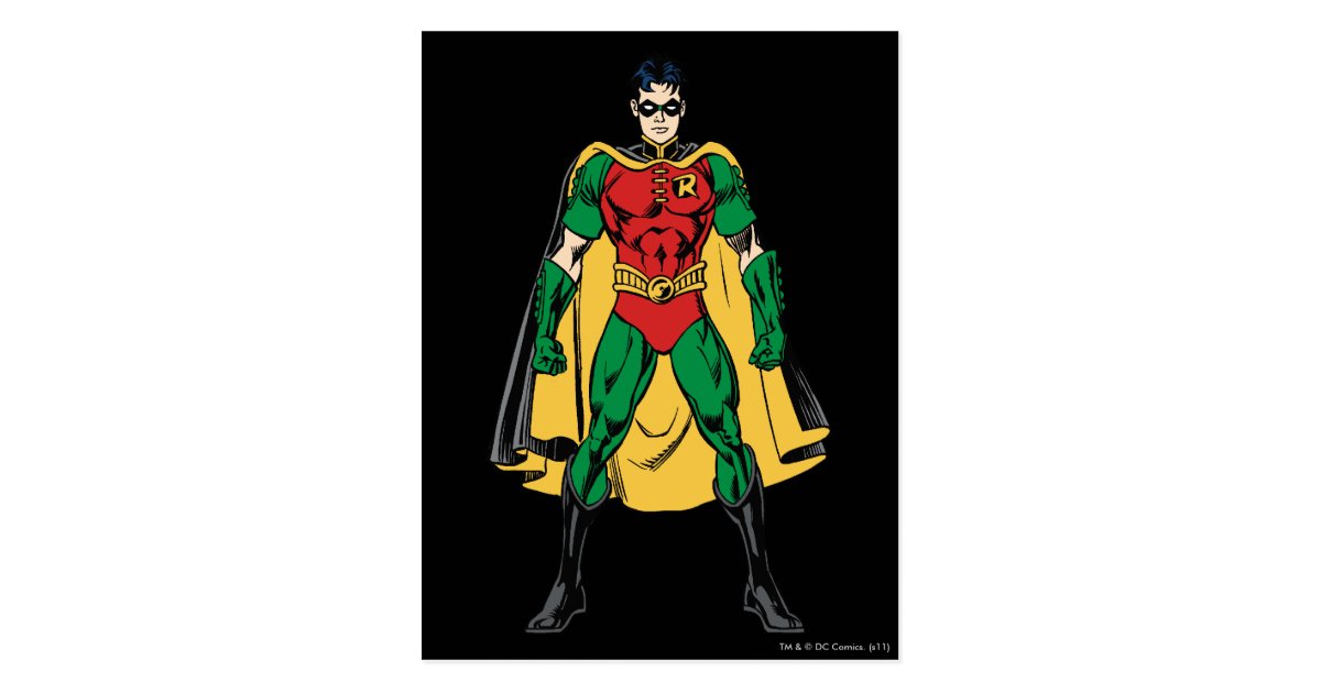 Robin Classic Stance Postcard | Zazzle.com