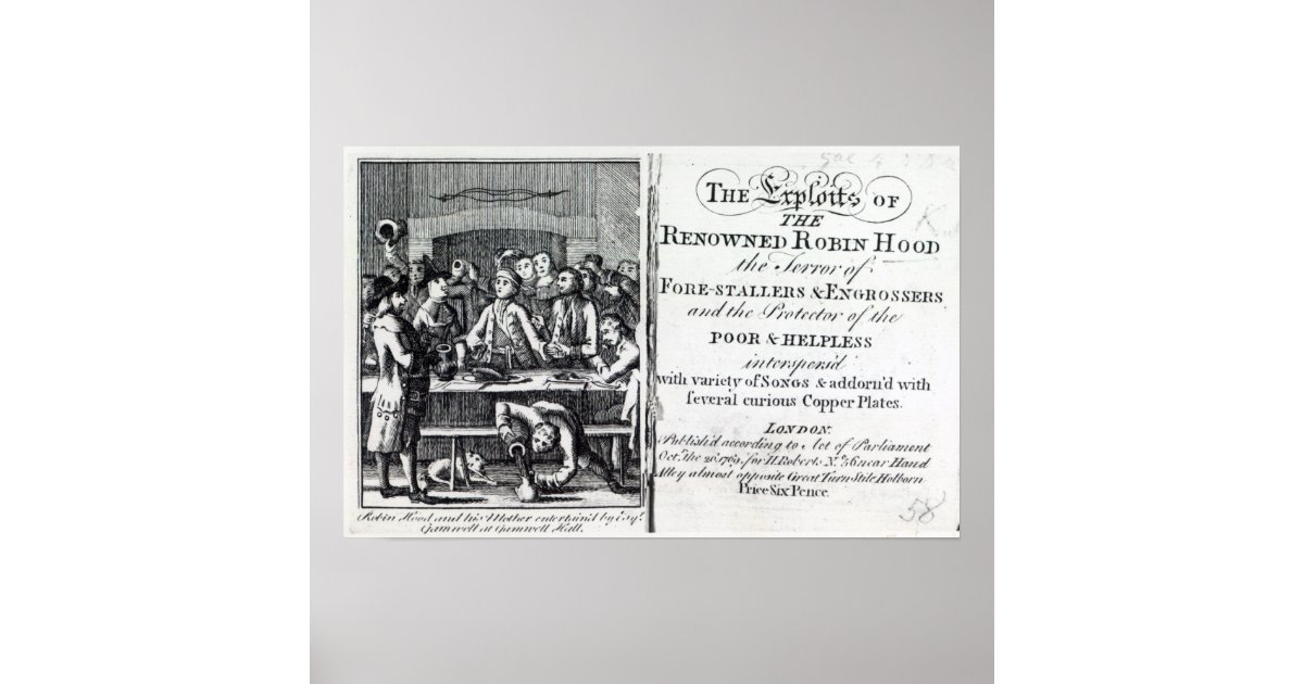 Robin Hood and his mother Poster | Zazzle