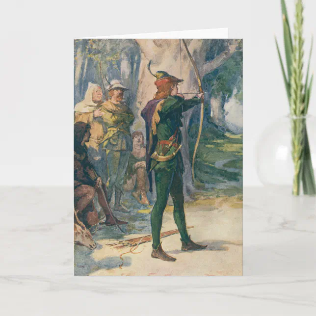 Robin Hood Card | Zazzle