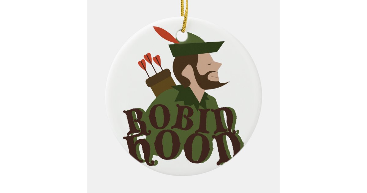 Robin Hood Ceramic Ornament | Zazzle