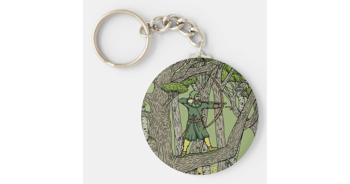Robin Hood Keychain | Zazzle.com