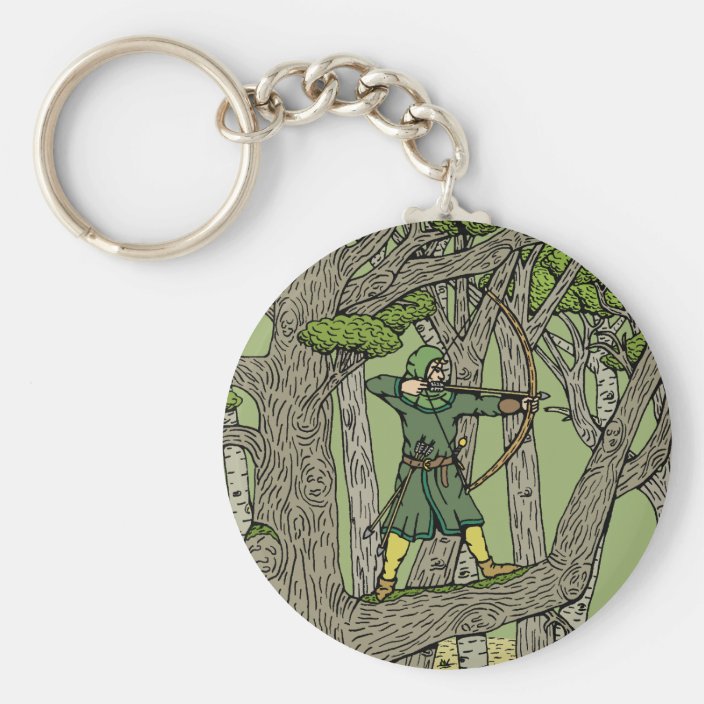 Robin Hood Keychain | Zazzle.com