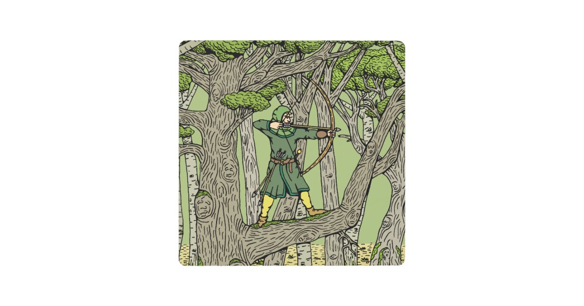 Robin Hood Metal Print | Zazzle