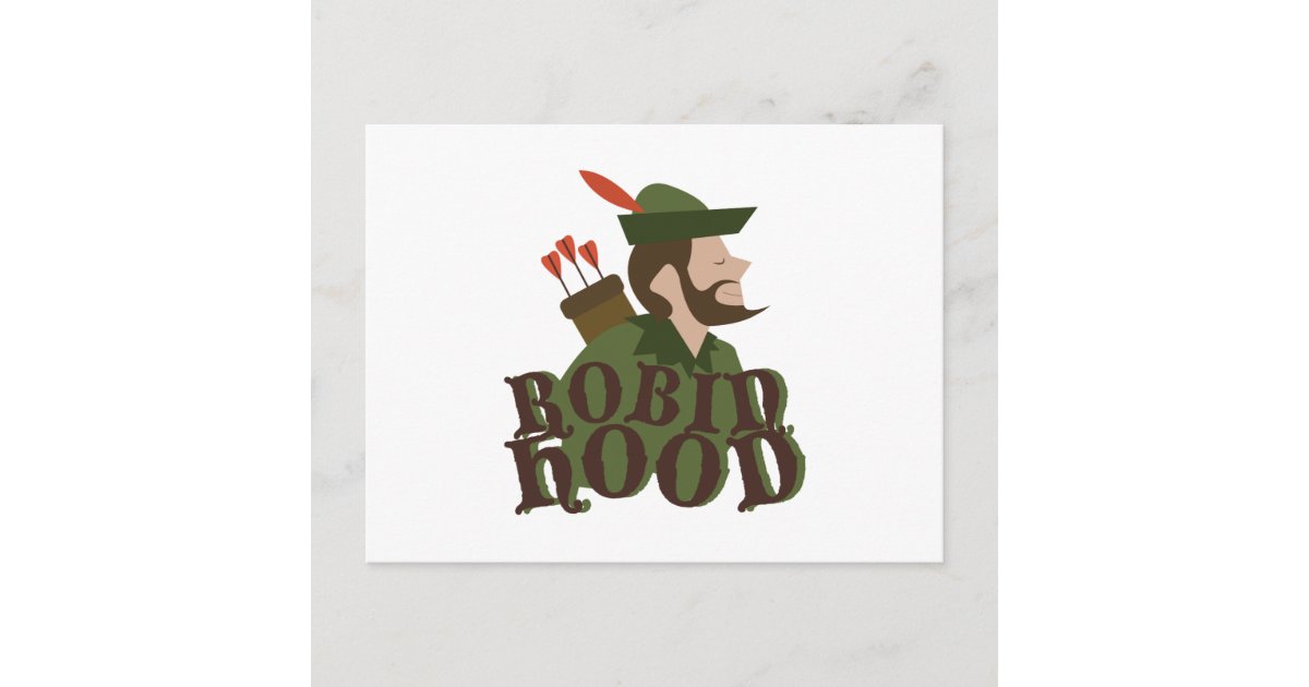 Robin Hood Postcard | Zazzle