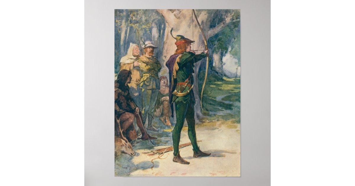 Robin Hood Poster | Zazzle