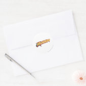 Robin Name Logo Classic Round Sticker | Zazzle