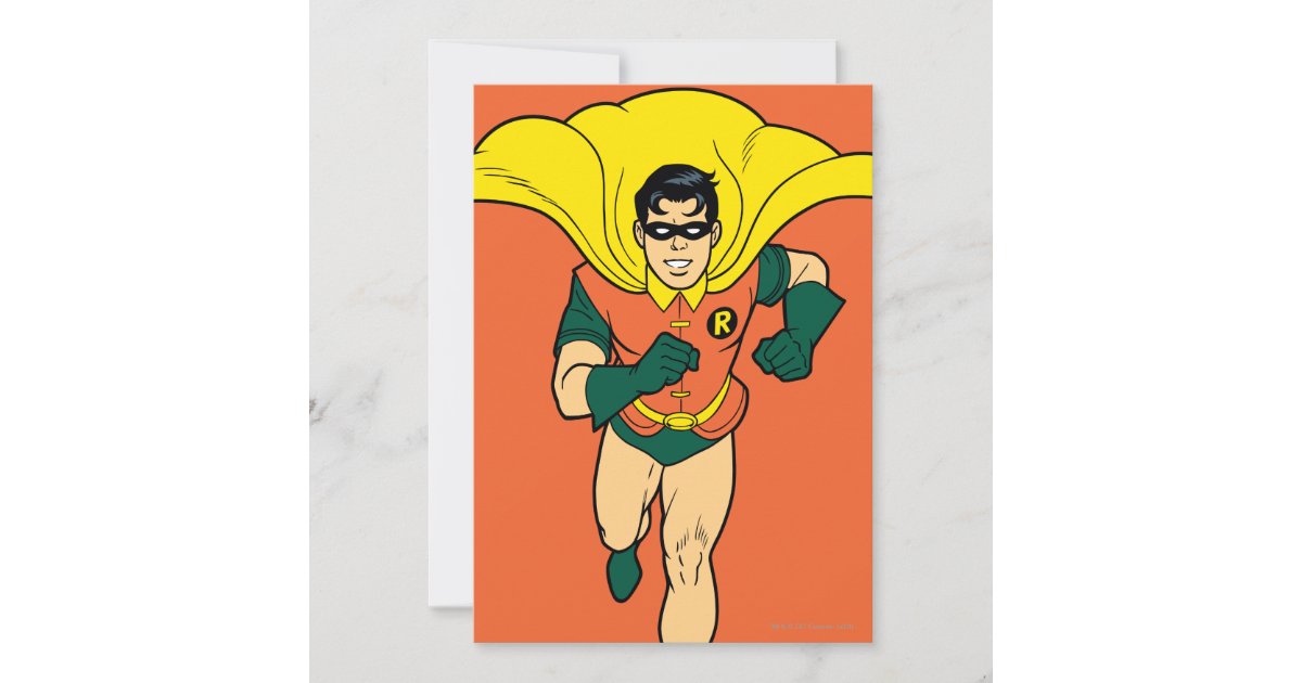 Robin Running Invitation | Zazzle