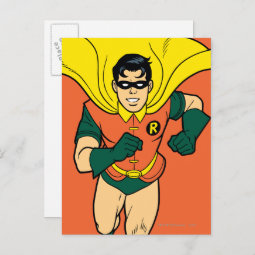 Robin Running Postcard | Zazzle