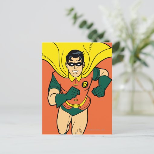 Robin Running Postcard | Zazzle