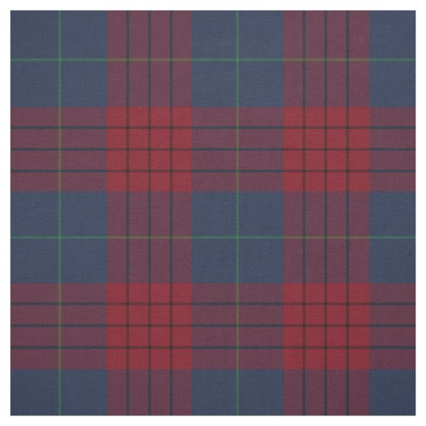 Navy Blue and Seafoam Green Coastal Plaid Fabric | Zazzle