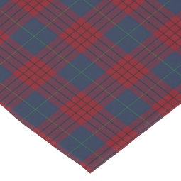 Robinson Tartan Pattern Irish Plaid Short Table Runner | Zazzle