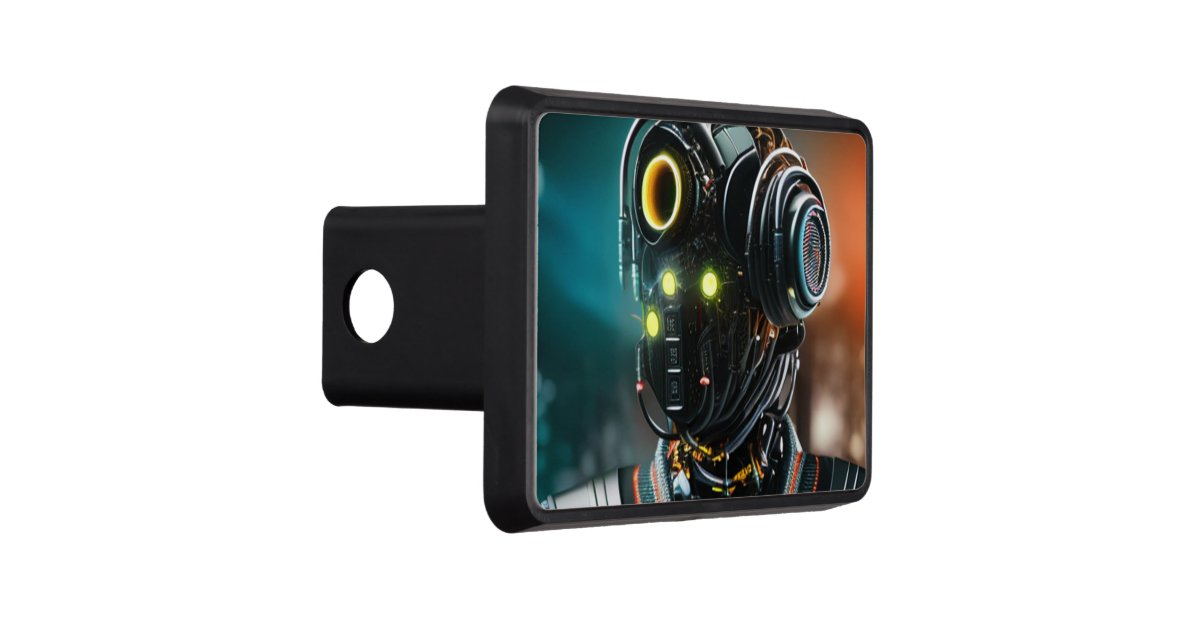 Robot 3 hitch cover receiver | Zazzle