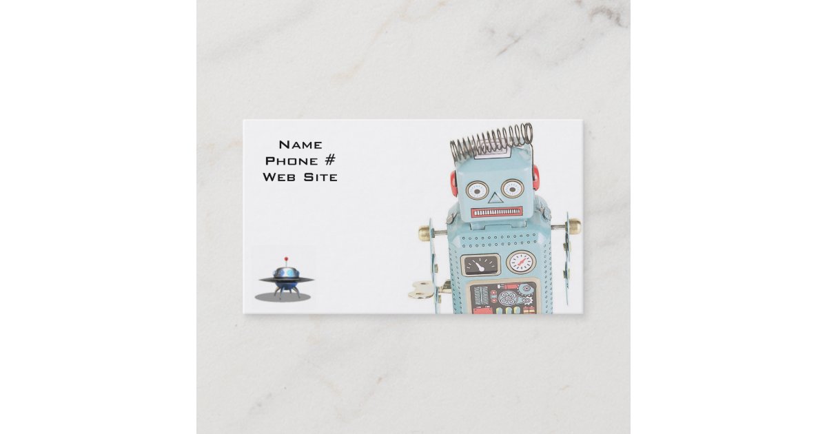 RoBoT Business Cards | Zazzle