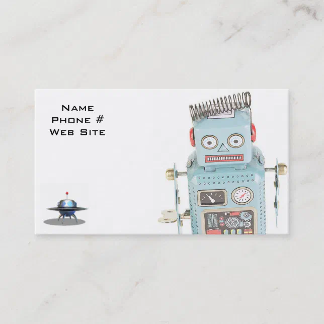 RoBoT Business Cards | Zazzle