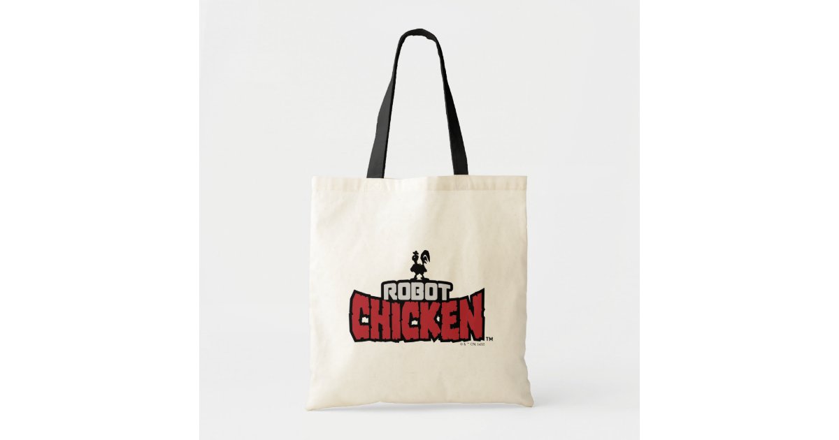 Robot Chicken Logo Tote Bag | Zazzle