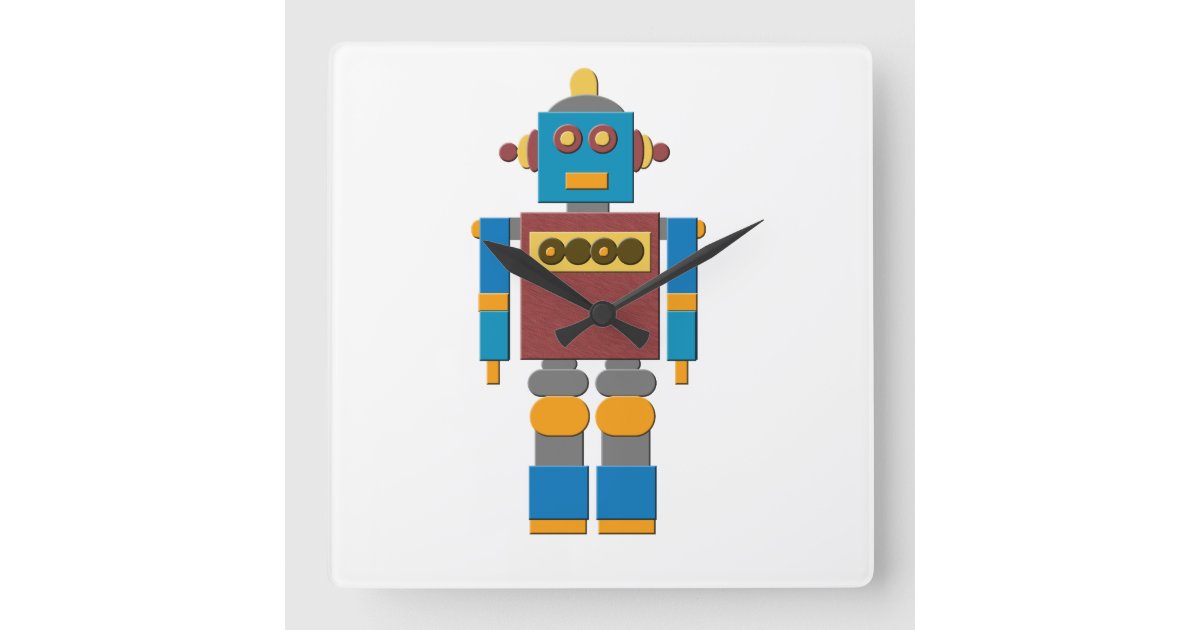 Robot Clock | Zazzle