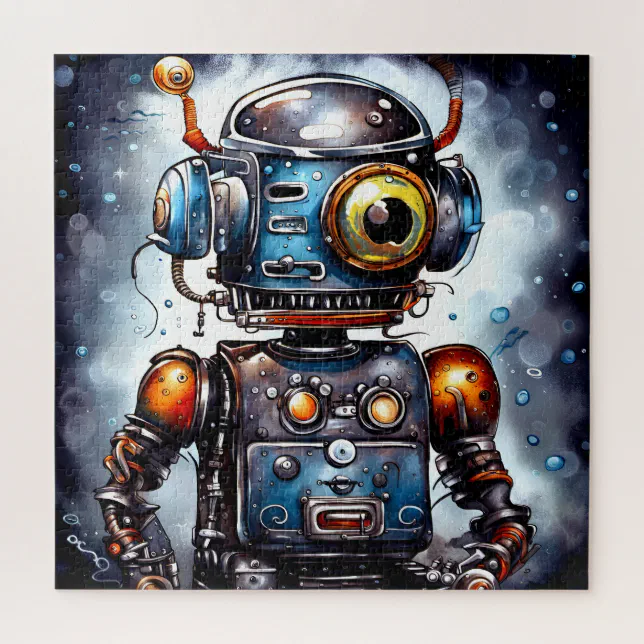 Robot I Jigsaw Puzzle | Zazzle