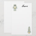 Robot Stationary Stationery | Zazzle