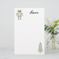 Robot Stationary Stationery | Zazzle