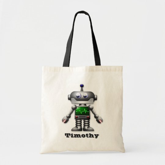 Robot Tote Bag | Zazzle.com