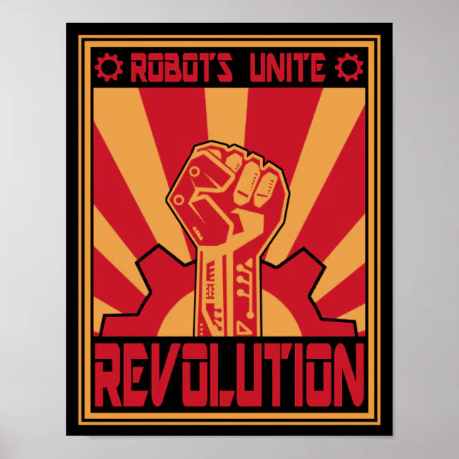 Robot Uprising Poster | Zazzle
