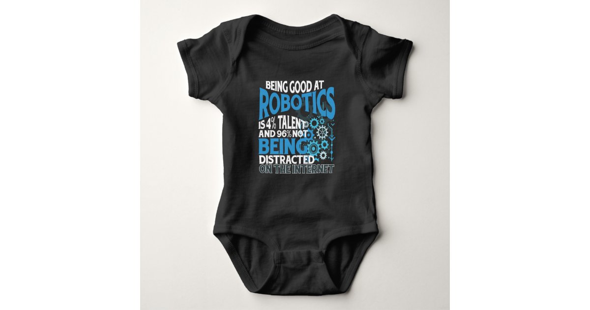 Robotics Engineer Scientist Engineering Baby Bodysuit | Zazzle