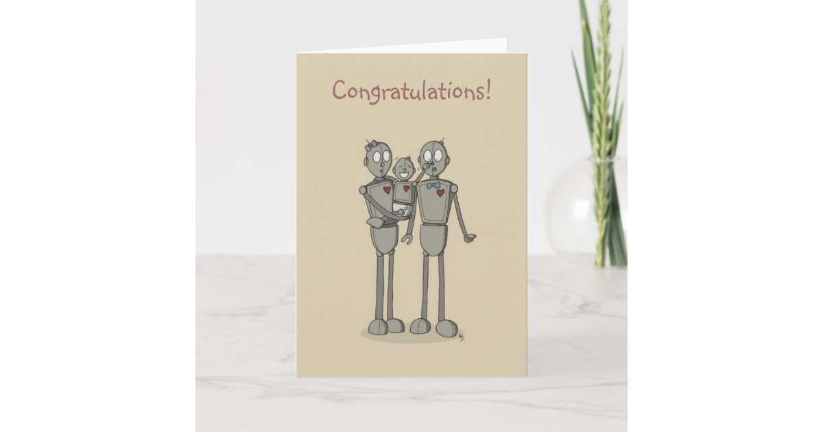 Robots Card | Zazzle