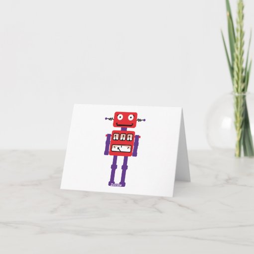 Robots Thank You Note Cards | Zazzle