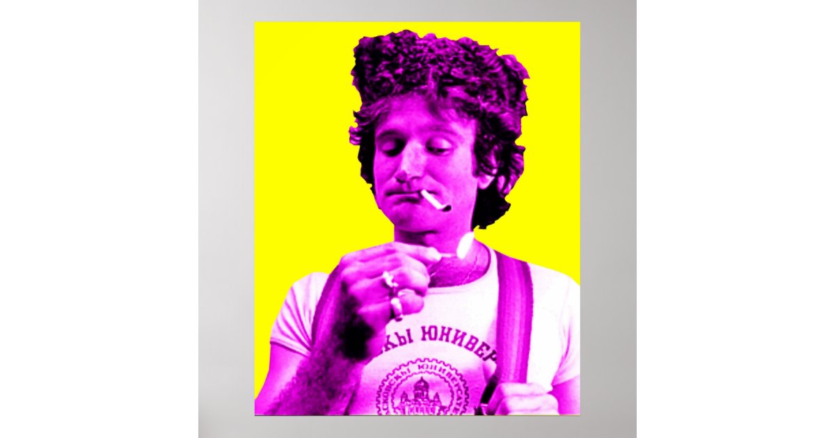 Robyn Williams Pop Art Poster | Zazzle