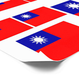 ROC Taiwan - Taiwanese Flag - 中華民國國旗 - 青天白日滿地紅 Temporary Tattoos | Zazzle