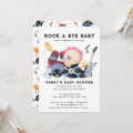 Rock A Bye | Rock & Roll Baby Shower | Zazzle