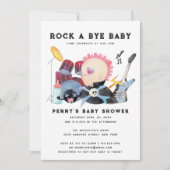 Rock A Bye | Rock & Roll Baby Shower | Zazzle