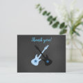 Rock a Bye Rockstar Guitar Thank you notes | Zazzle