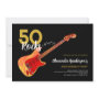 Rock and Roll 50th birthday party 50 rocks Invitation | Zazzle