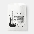 Rock and Roll Birthday Party Favor Bag | Zazzle