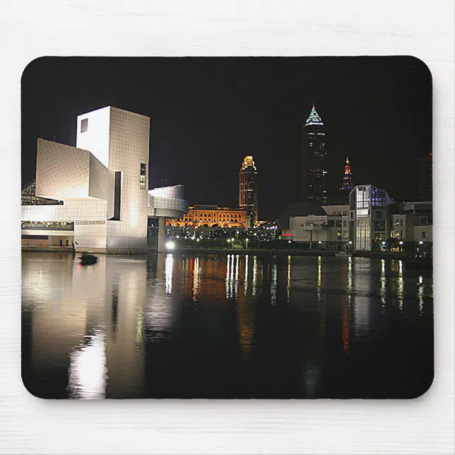 Rock and Roll Hall of Fame Cleveland Ohio Mouse Pad | Zazzle