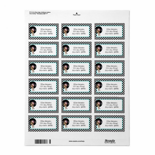 Rock and Roll Label | Zazzle