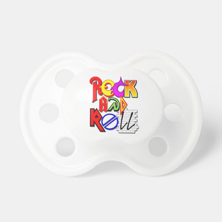 Rock and Roll Pacifier | Zazzle