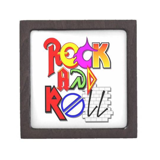 Rock and Roll Themed Keepsake Box | Zazzle.com