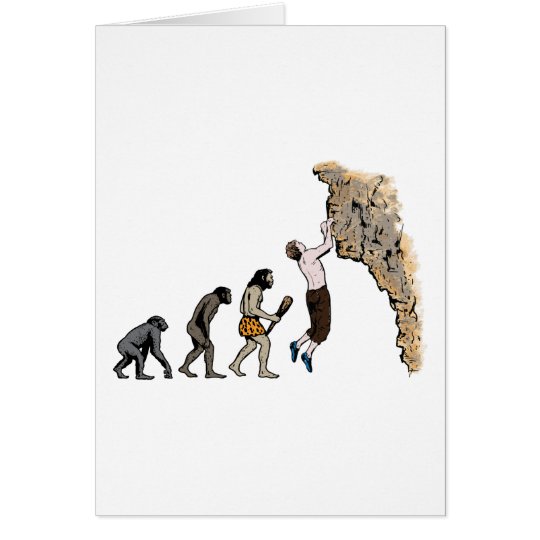 Rock Climbing Card | Zazzle.com