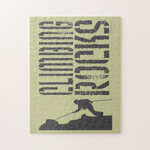 Rock Climbing Jigsaw Puzzle | Zazzle