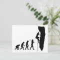 Rock Climbing Postcard | Zazzle