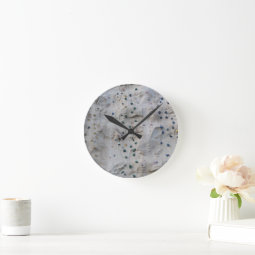 Rock Climbing Wall Round Clock | Zazzle