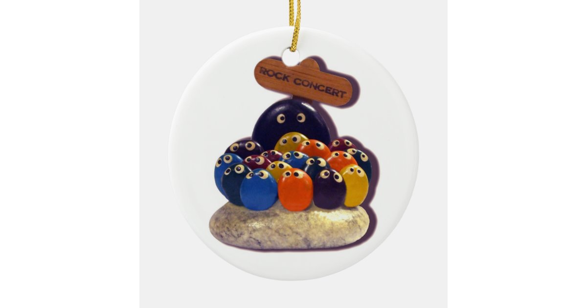 ROCK CONCERT ORNAMENT 1970's | Zazzle